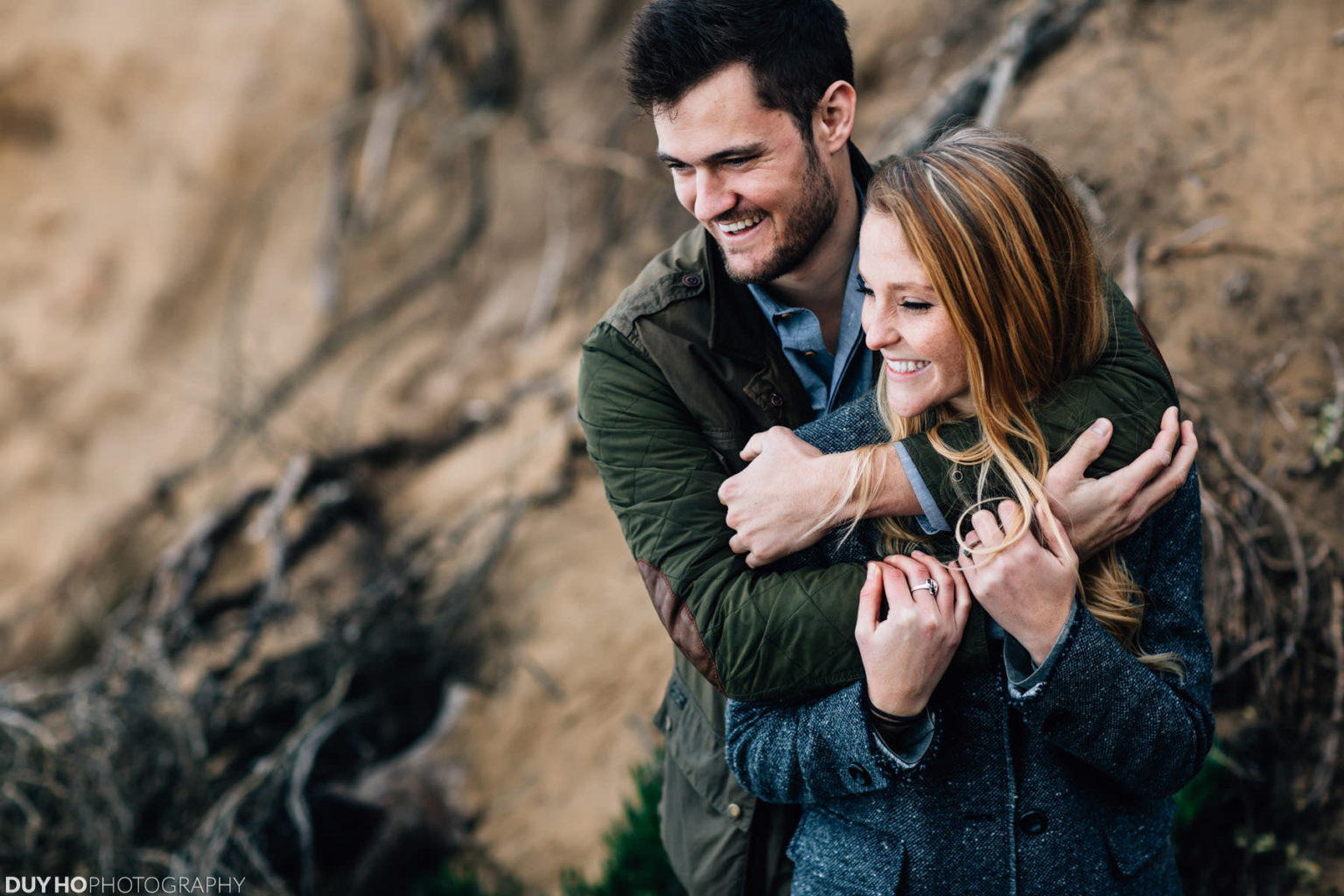Laura & Kevin's Fort Funston Engagement Session