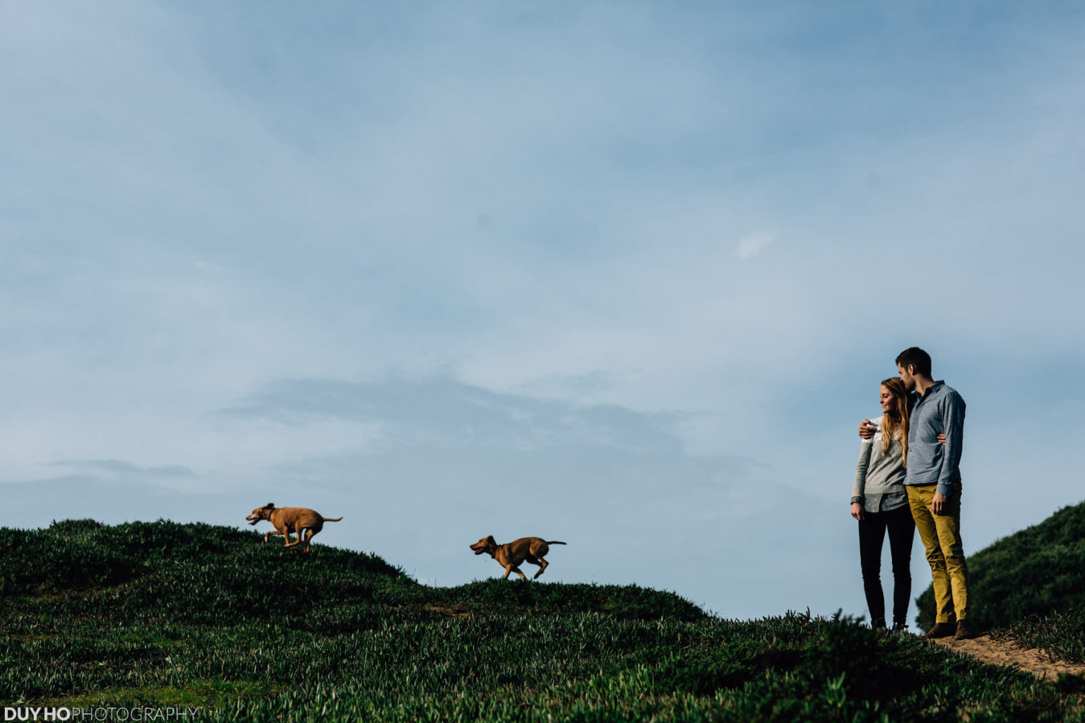 Laura & Kevin's Fort Funston Engagement Session