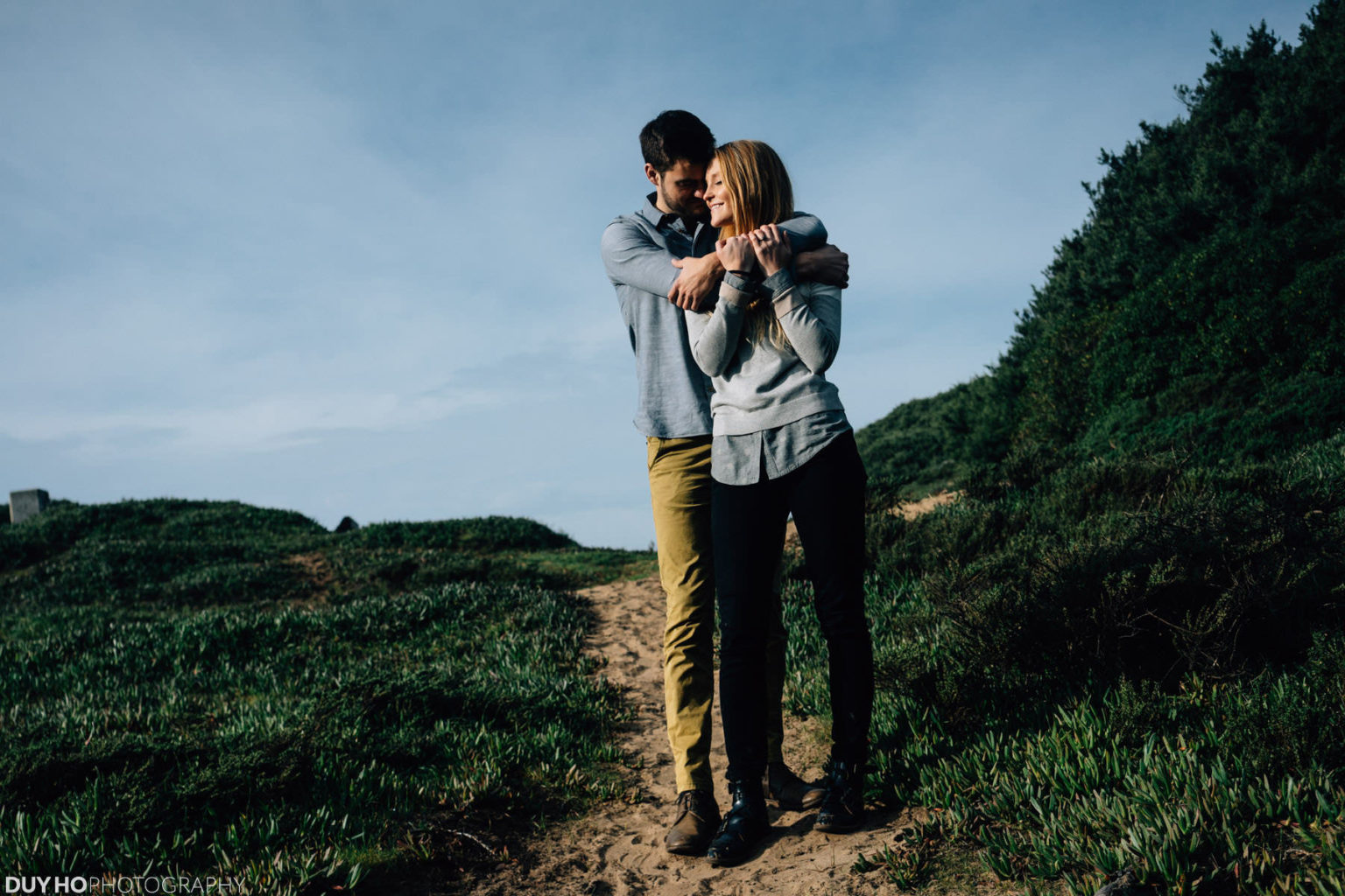 Laura & Kevin's Fort Funston Engagement Session
