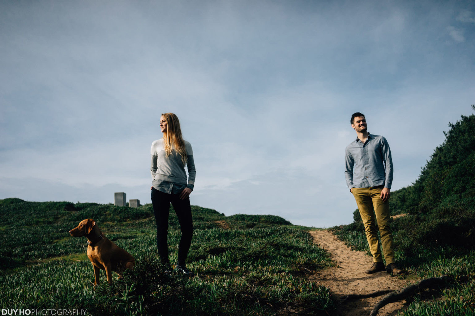 Laura & Kevin's Fort Funston Engagement Session