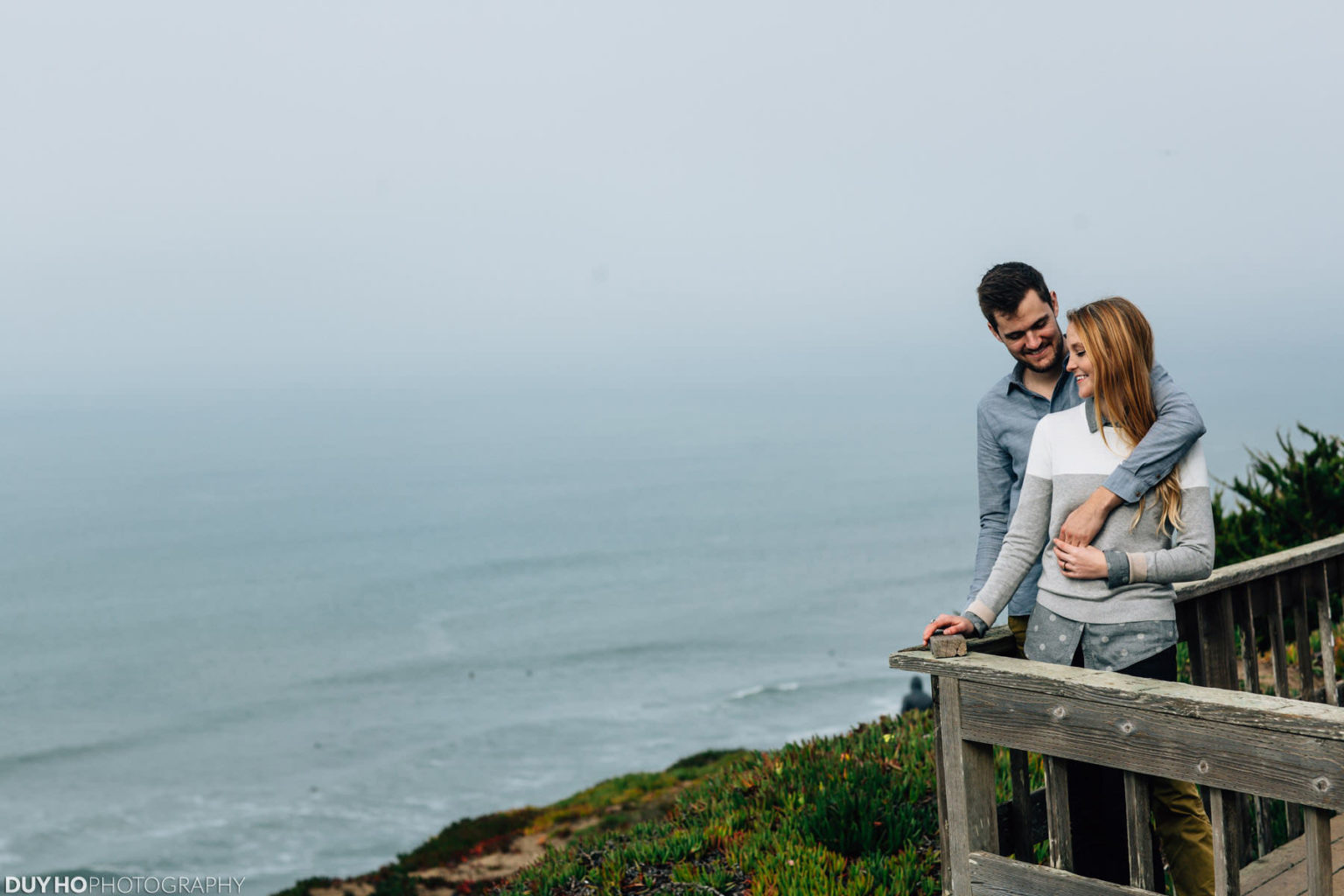 Laura & Kevin's Fort Funston Engagement Session